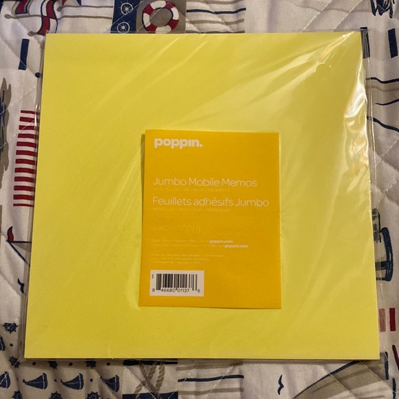 Poppin | Office | Poppin Jumbo Sticky Notes | Poshmark